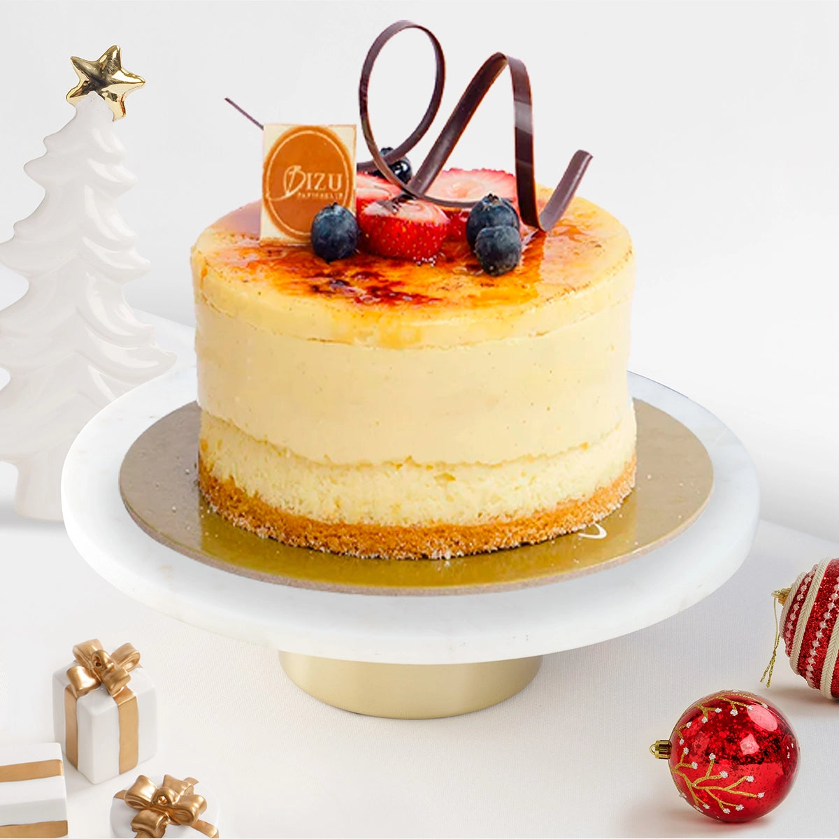 Creme Brulée Cake – Bizu Patisserie and Cafe