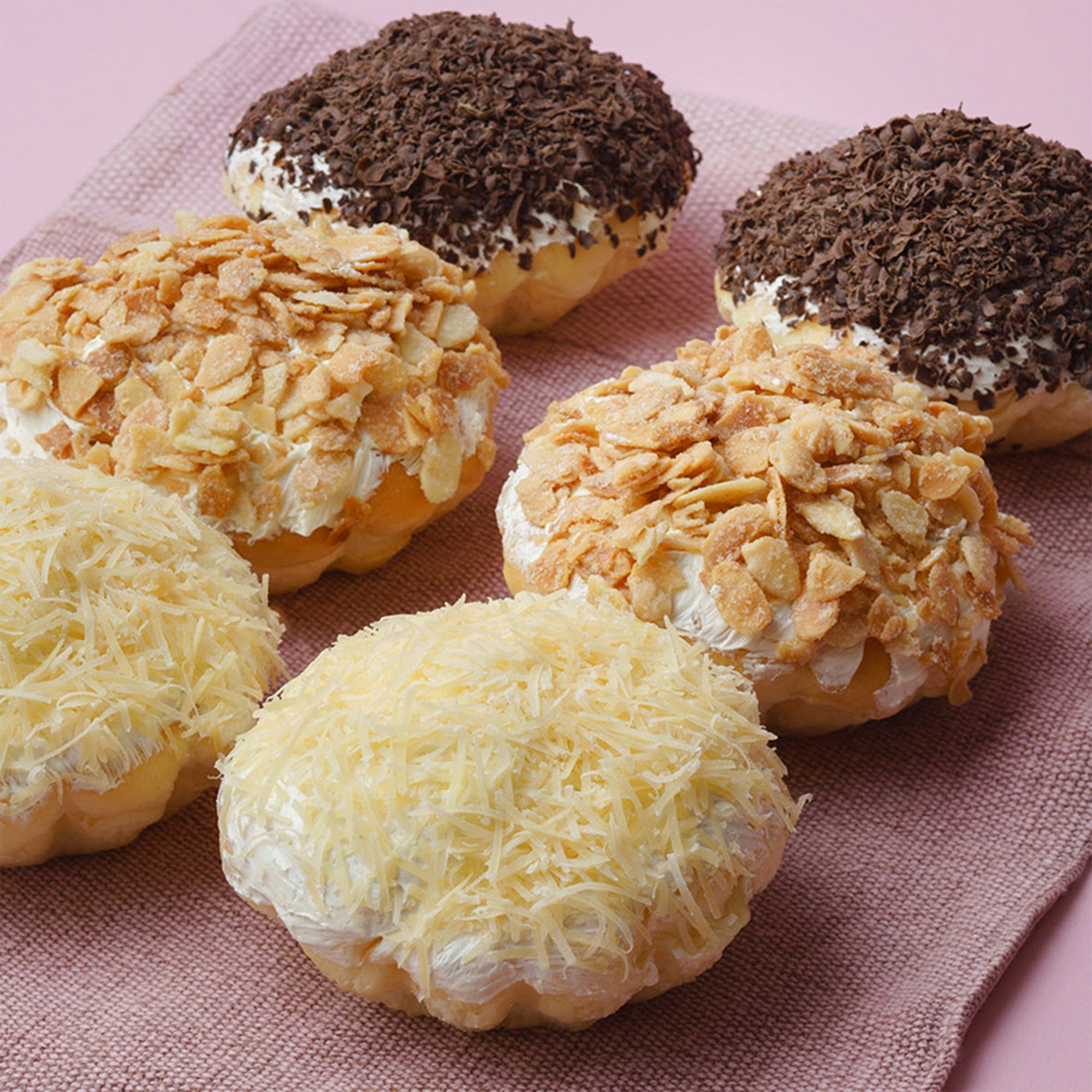 Box of 6 Assorted Ensaymada – Bizu Patisserie and Cafe