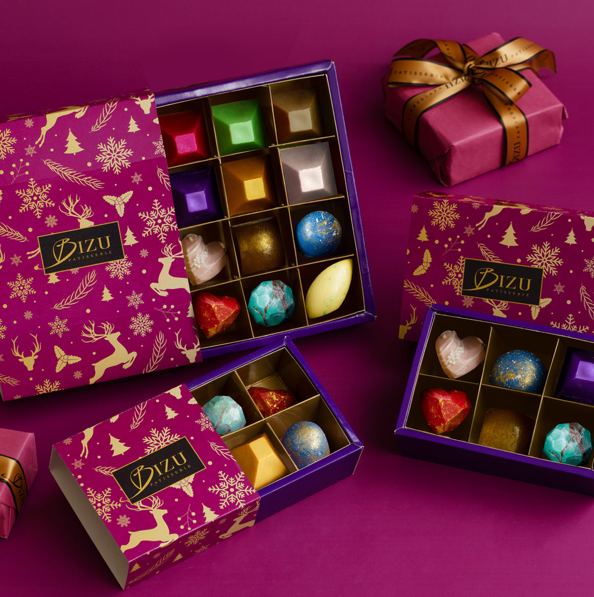 Truffles Box of 12 – Bizu Patisserie and Cafe